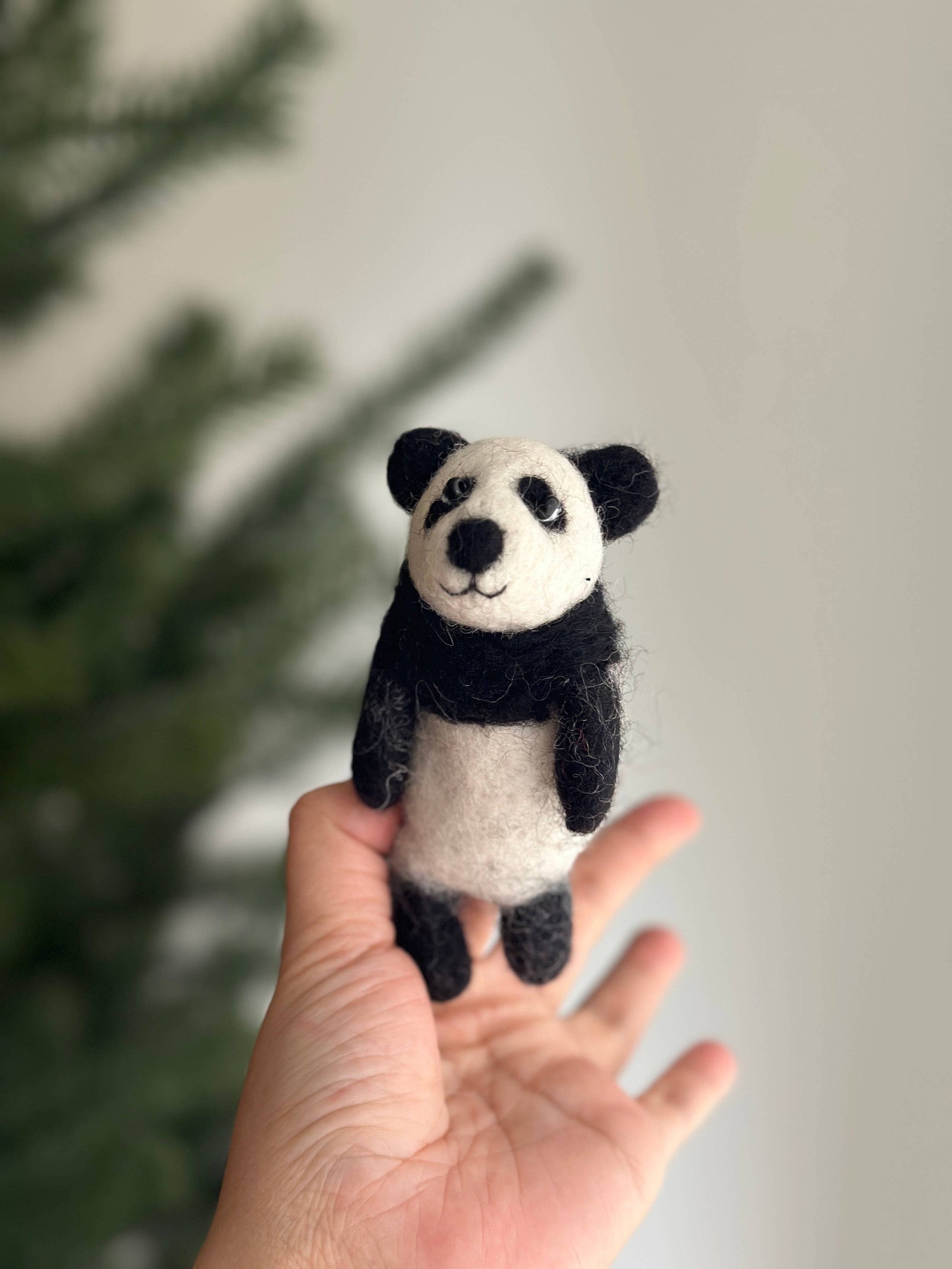 Felt Finger Puppet: Panda | Oliver and Gray