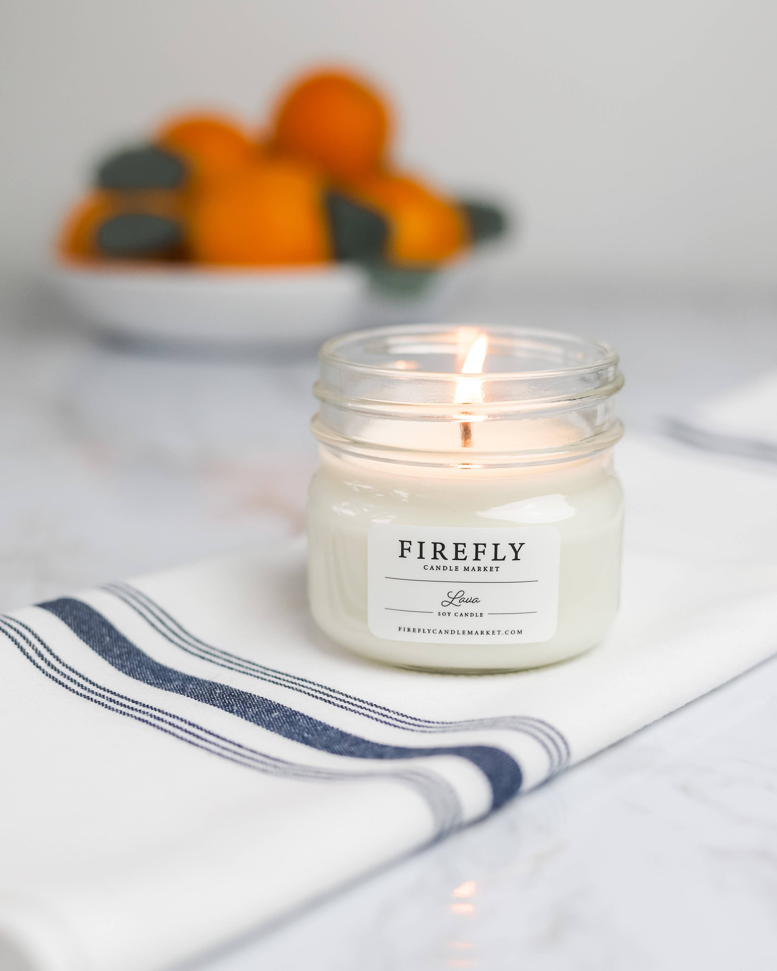 Firefly Candle Market - Lava | Oliver and Gray
